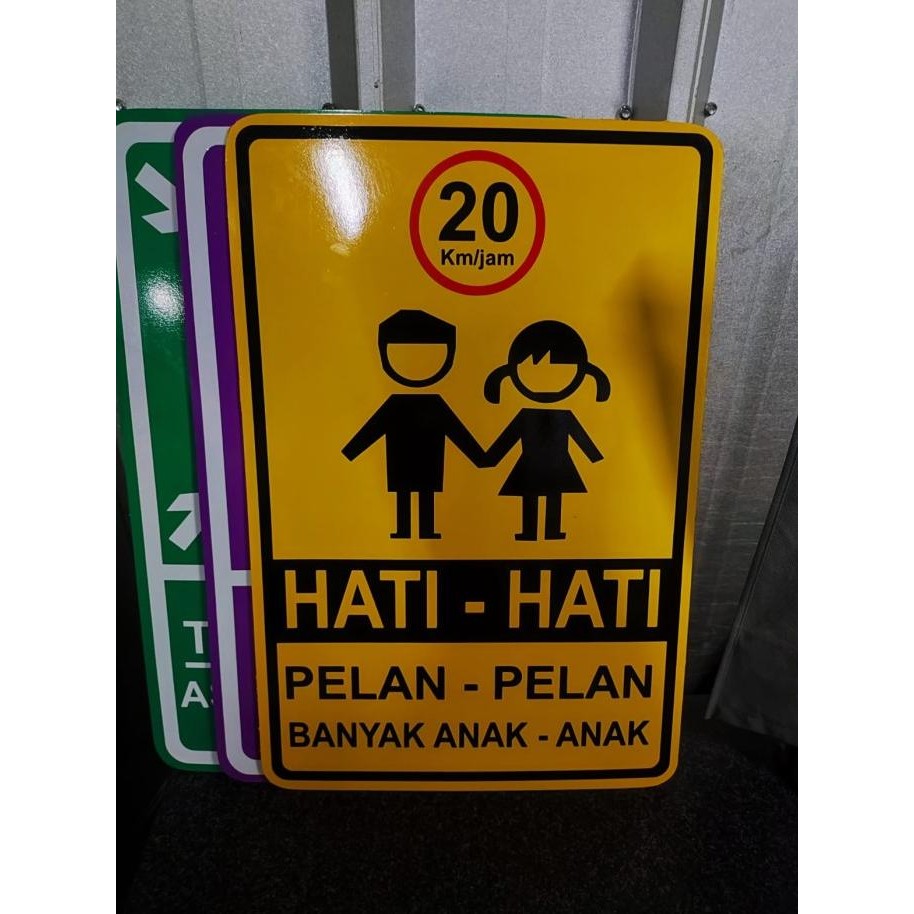 Jual Rambu Parkir Vip 40Cm X 60Cm, 35Cm X 50 Cm, Plat Acp 3Mm | Shopee ...