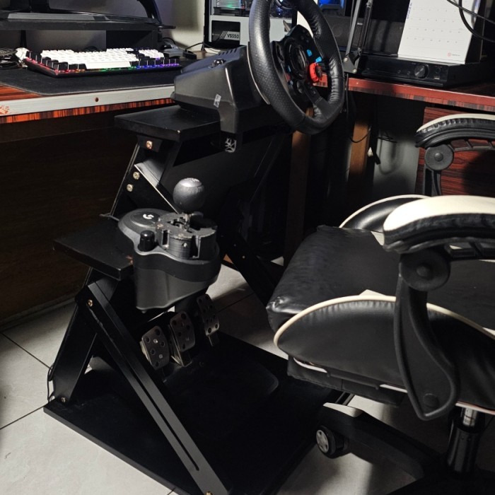 Jual Steering Wheel Stand Driving Simulator - Meja Stir Euro Truck ...