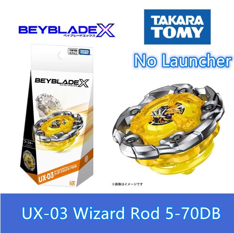 Jual Asli Takara Tomy Beyblade-X Booster UX-03 Wizard Rod 5-70DB ...