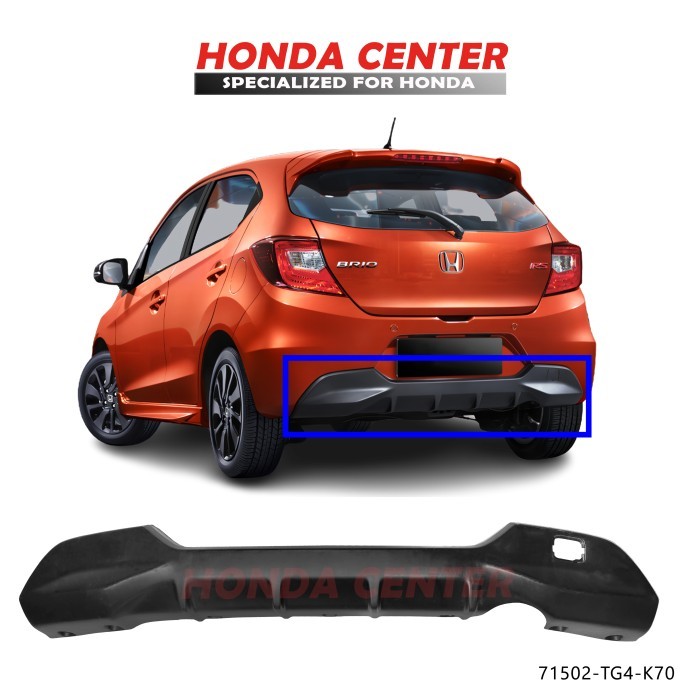 Jual TERBARU! DIFFUSER DIFUSER SPOILER GARNISH BUMPER BELAKANG HONDA ...