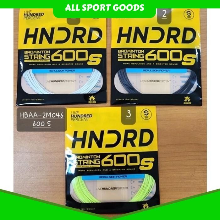 Jual SENAR BADMINTON-SENAR RAKET HUNDRED HNDRD 600S ORIGINAL 0.66MM ...