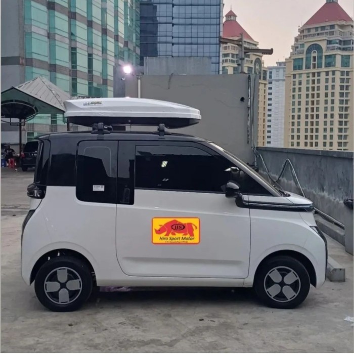 Jual Tersedia Paket Roof Box Slim Wuling Air Ev + Cross Bar | Shopee ...