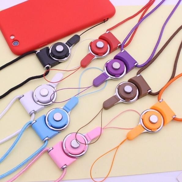 Jual Kalung Tali HP 2IN1 Gantungan Handphone Kalung Leher Strap Kartu ...