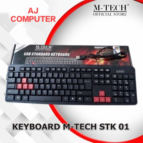 Jual KEYBOARD KOMPUTER M-TECH STK-01 USB Pekanbaru | Shopee Indonesia