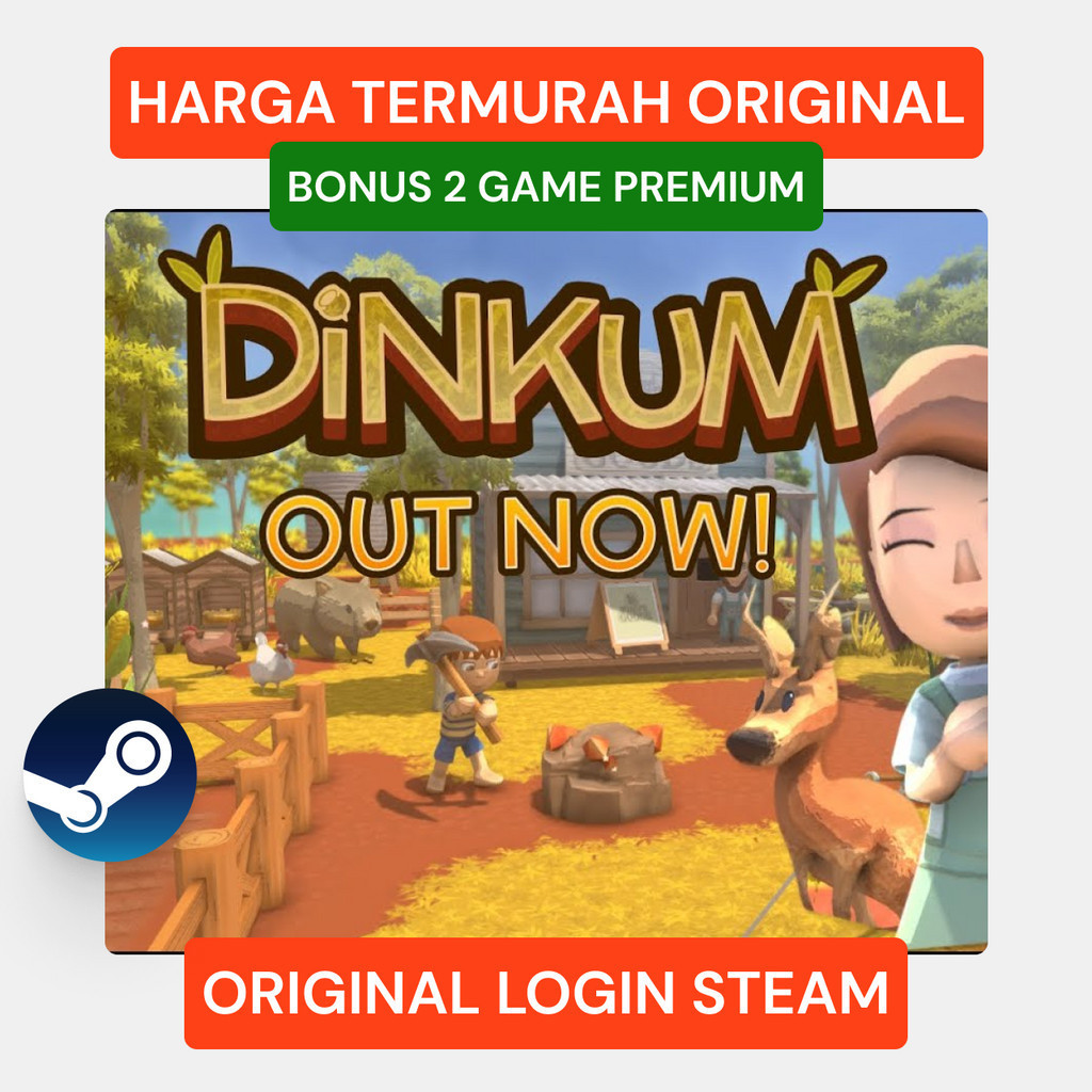 Jual DINKUM GAME PC LAPTOP STIM ORIGINAL TERMURAH BONUS GAME | Shopee ...