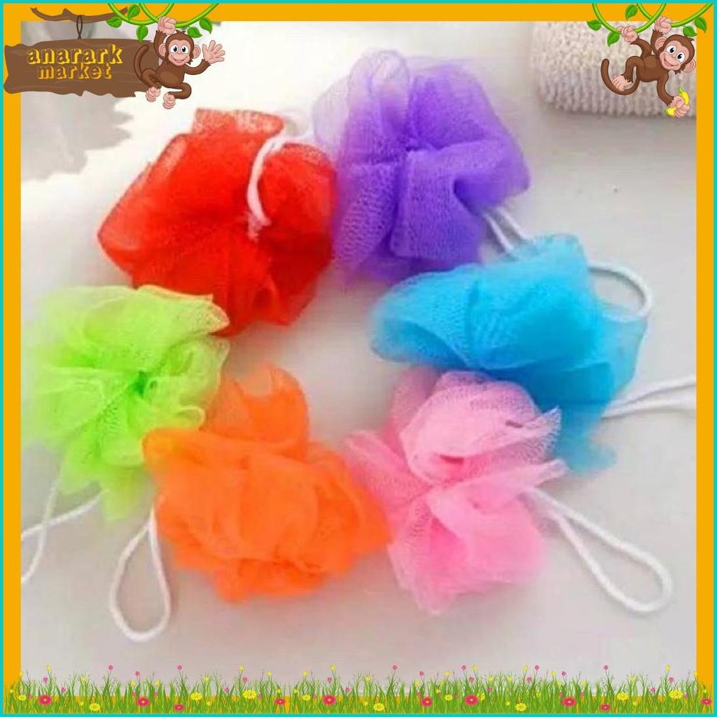 Jual Spons Mandi Pembersih Daki Spon Gosok Sikat Badan Bath Sponge ...