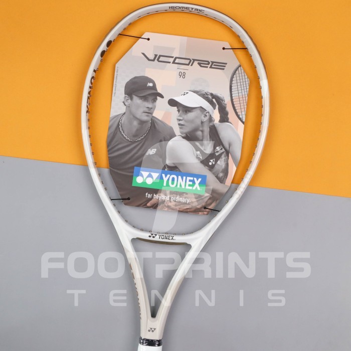 Jual Raket Tenis Yonex Vcore 98 Sand Beige 2024 Tennis Racket 305gr Original Japan | Shopee ...