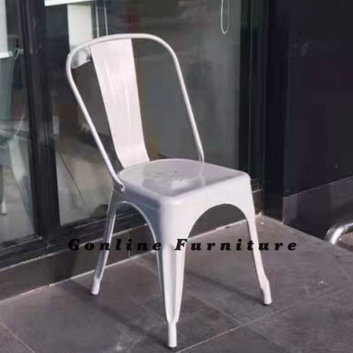 Jual Promo!! Iron Chair/Kursi Besi/Kursi Cafe/Fast Food/ Bar Stool ...