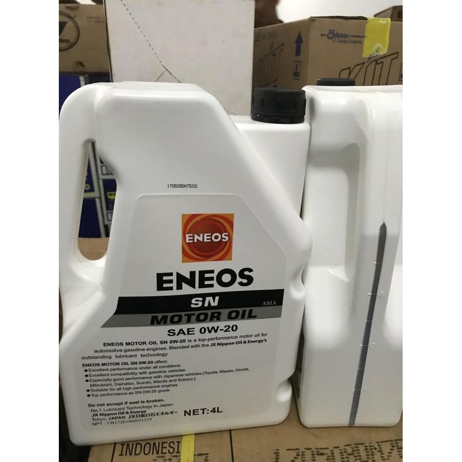 Jual Eneos 0W-20 Fully Synthetic Galonan ASLI DAN MURAH!! | Shopee Indonesia