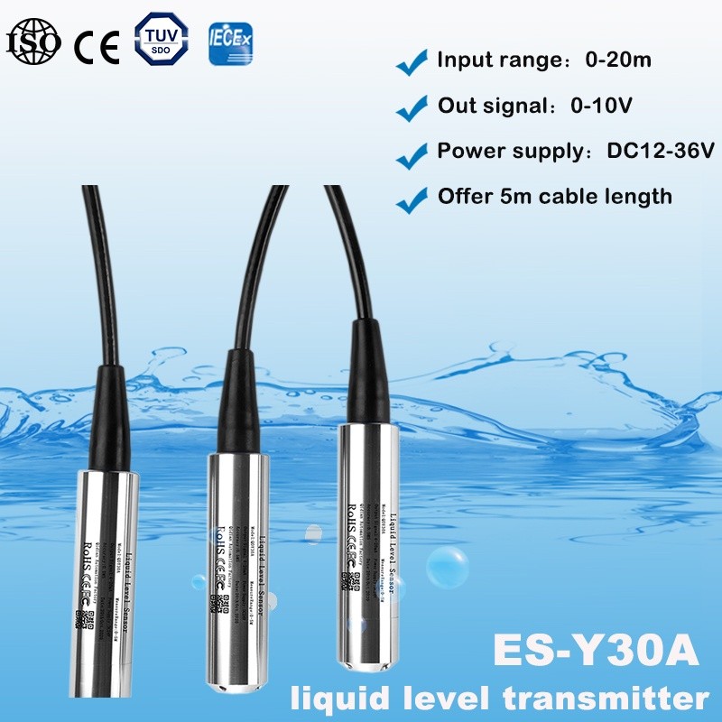 Jual Pemancar air level level cairan pengukur transduser 0-10V Output ...