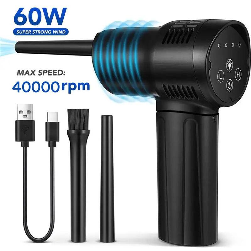 Jual Wireless Air Duster PC Air Blower Cordless 40000RPM Pembersih ...
