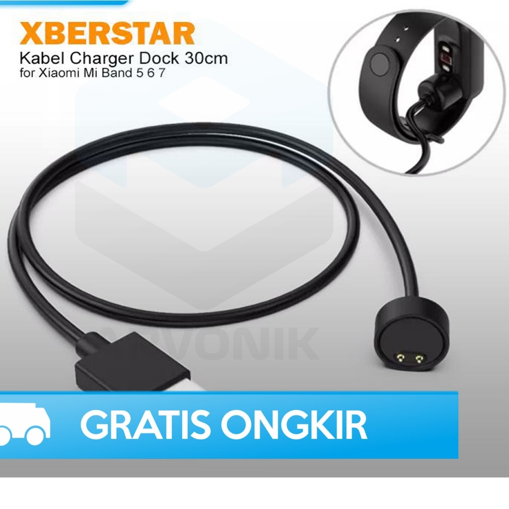 Jual KABEL CHARGER DOCK 30CM SMARTWATCH GARANSI 1 BULAN TIDAK MUDAH ...