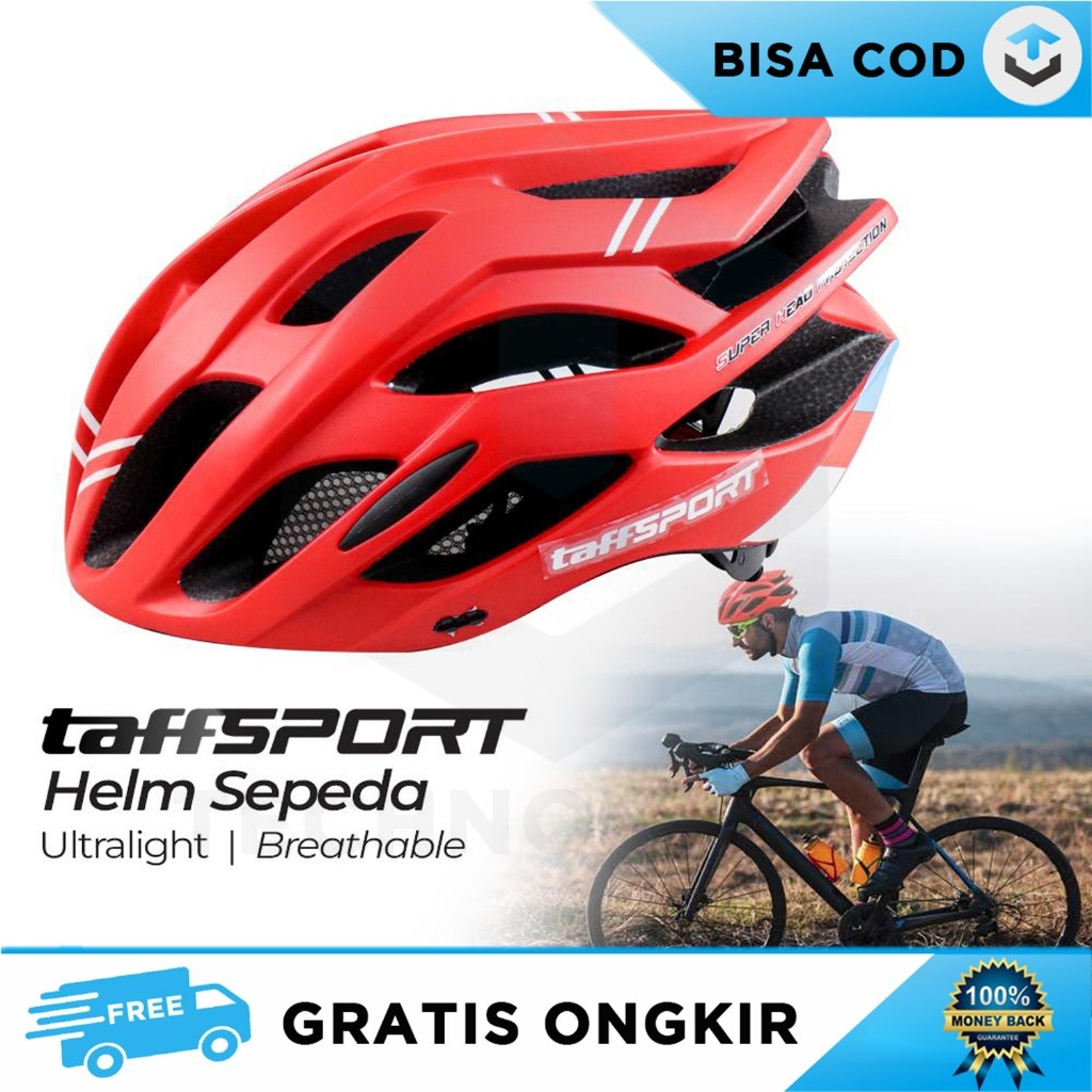 Jual HELM SEPEDA GUNUNG DEWASA BIKE HELMET ULTRALIGHT PENGAMAN KEPALA ...