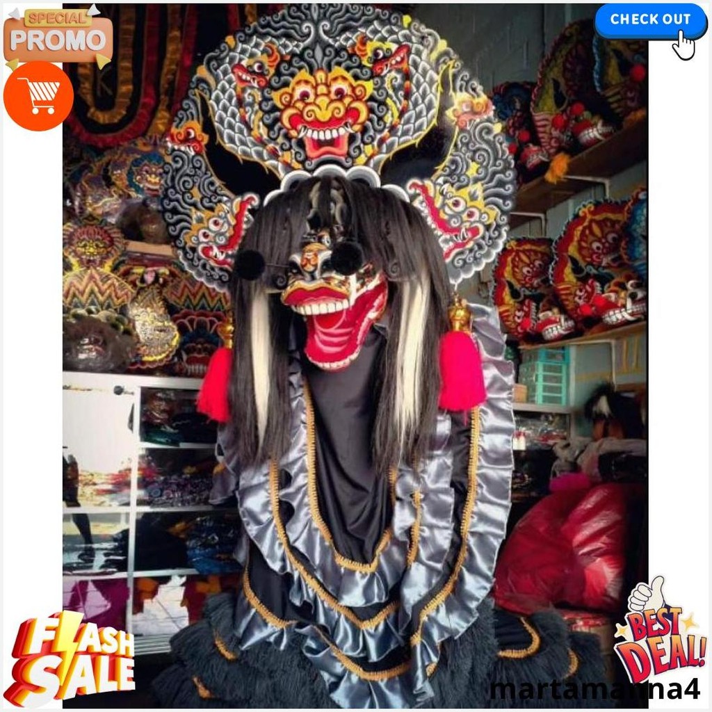 Jual Mainan Tradisional Barongan Telon|Barongan Devil|Barongan Anak ...