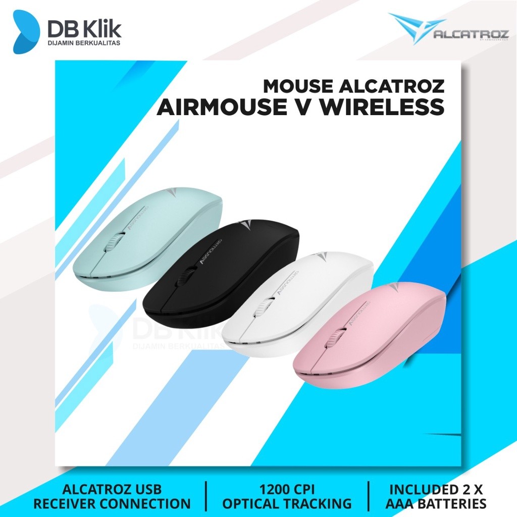 Jual Alcatroz Mouse Airmouse V Wireless 1200Cpi - Airmouse 5 | Shopee ...