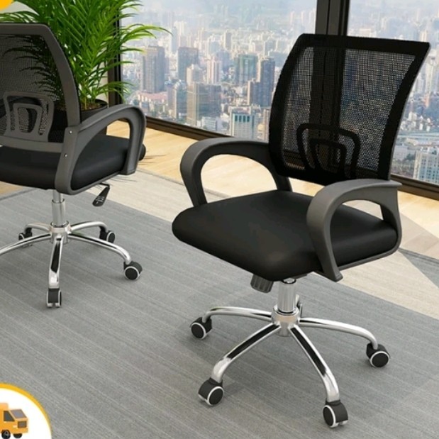 Jual !! Kursi Kantor,Kursi Staff,Kursi Gang,Kursi Roda | Shopee Indonesia