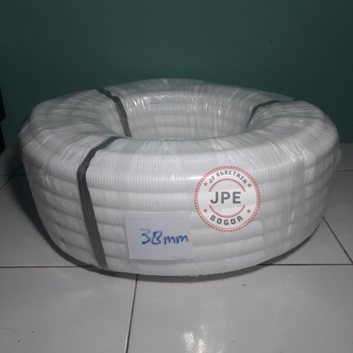 Jual Flexible Conduit Pvc 38Mm/Selang Flexible 1 1/2"Inch/Spiral Kabel 38Mm | Shopee Indonesia