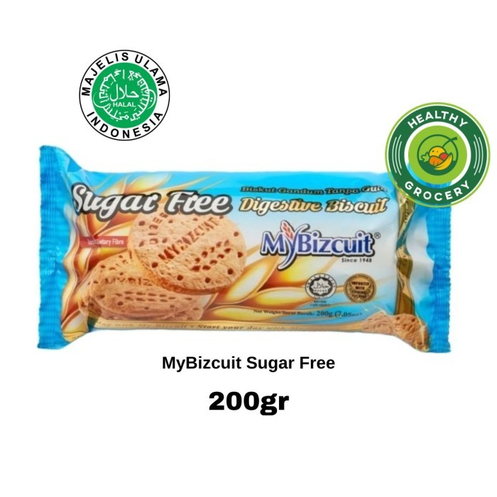 Jual CUCI GUDANG MyBizcuit SUGAR FREE Digestive Biscuit 200gr / Biskuit ...