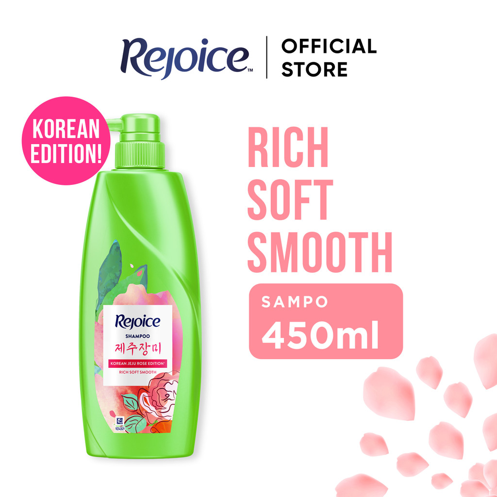 Jual Rejoice Jeju Rose Shampoo 450ml | Shopee Indonesia
