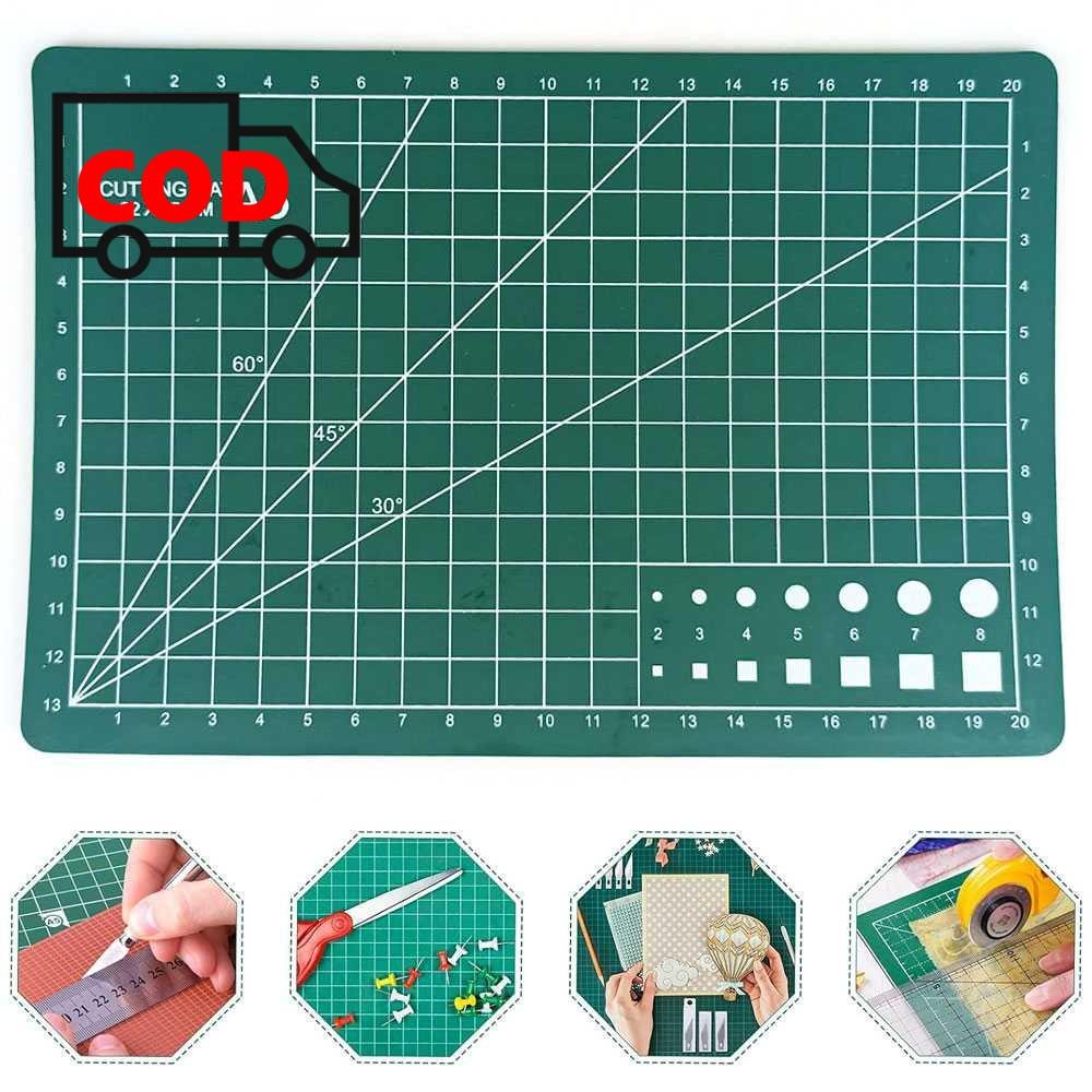 Jual Papan Cutting Mat Alat Potong Pemotong Kertas Cuting Board Rotary Alas Cutter Pad A5 22 x ...