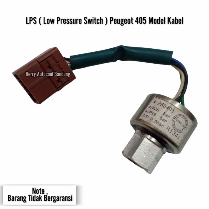 Jual HARGA DISC - LPS ( Low Pressure Switch ) Peugeot 405 Model Kabel 4 ...