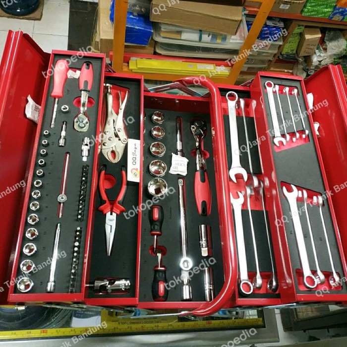 Jual NEW TOOLBOX SET 85 PCS WIPRO - Toolkit set - Toolset Perkakas Bengkel | Shopee Indonesia
