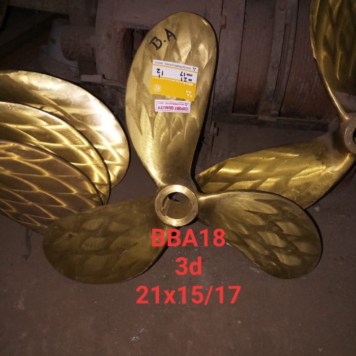 Jual Kipas Kapal / Propeller Merk Mikasa 3D Pjg 21X15/17 | Shopee Indonesia