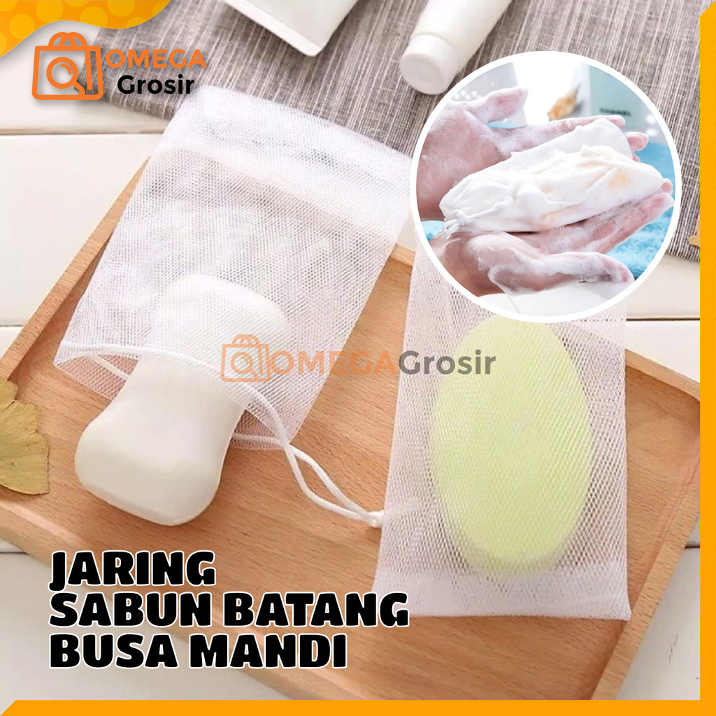 Jual OG Kantong Jaring Sabun Batang Mandi / Pouch Sabun / Jaring Busa ...