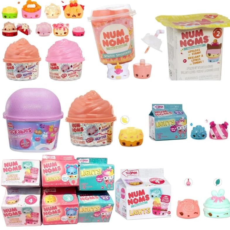 Jual original num noms luminous ring ice sands cup toy collection with ...