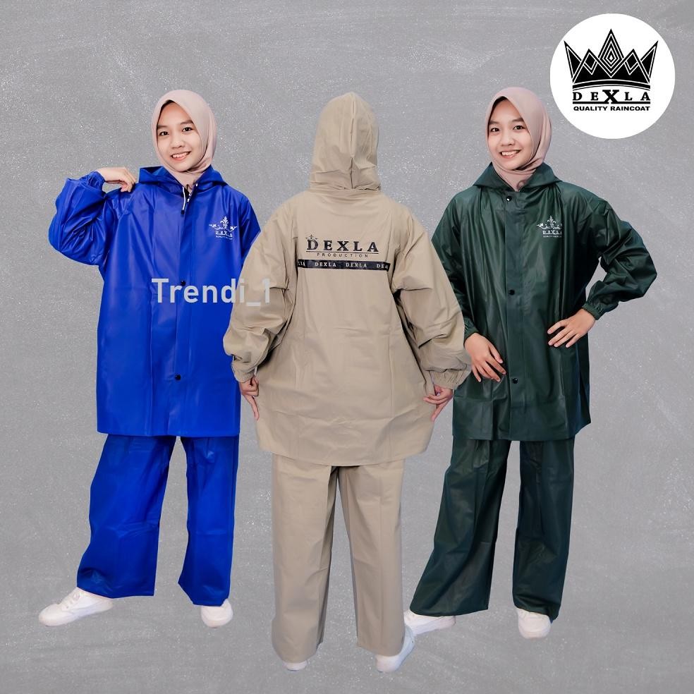 Jual (PROMO HUJAN) JAS HUJAN, RAINCOAT Setelan BY DEXLA Anti Rembes,Awet dan Berkualitas ...