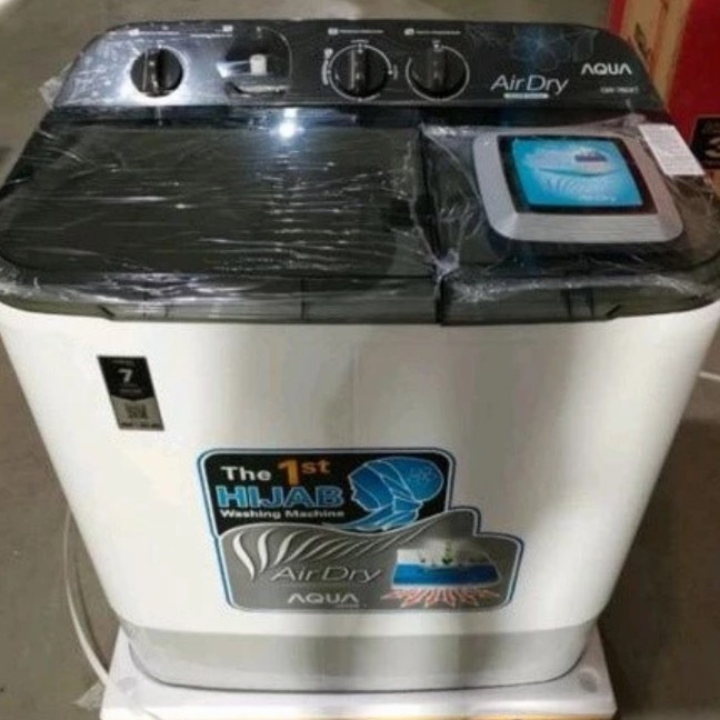 Jual MESIN CUCI AQUA QW-760XT AIR DRY 2 TABUNG | Shopee Indonesia