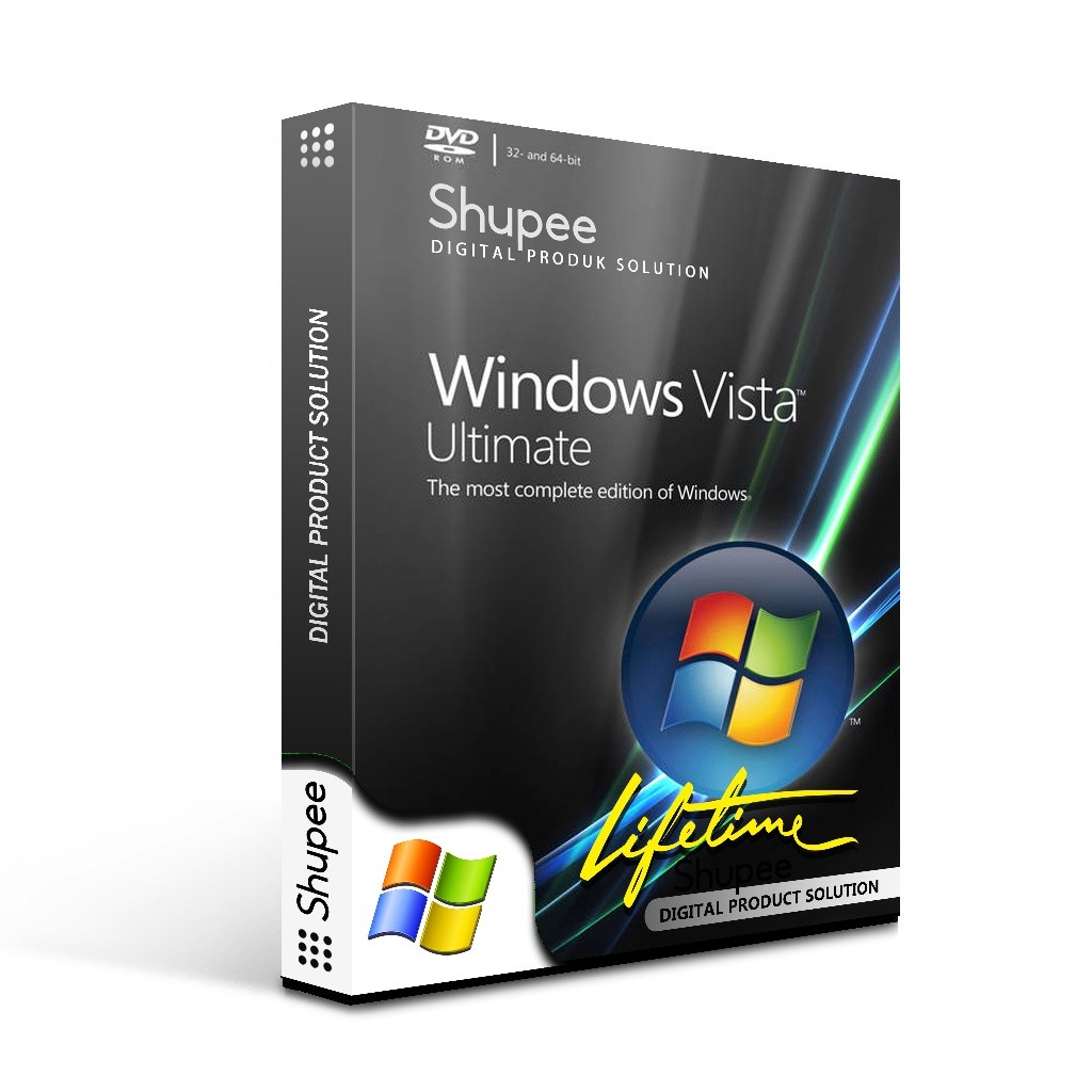 Jual DVD Sistem Operasi Microsoft Windows Vista Ultimate Service Pack 2 ...