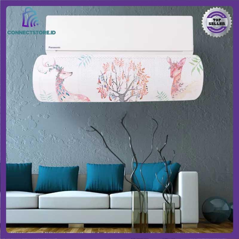 Jual Cover Angin Ac Adjustable Air Conditioner Windshield-Putih ...