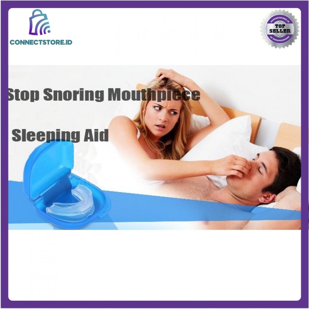 Jual Alat Bantu Stop Ngorok Snoring Solution Mouthpiece - Biru | Shopee ...