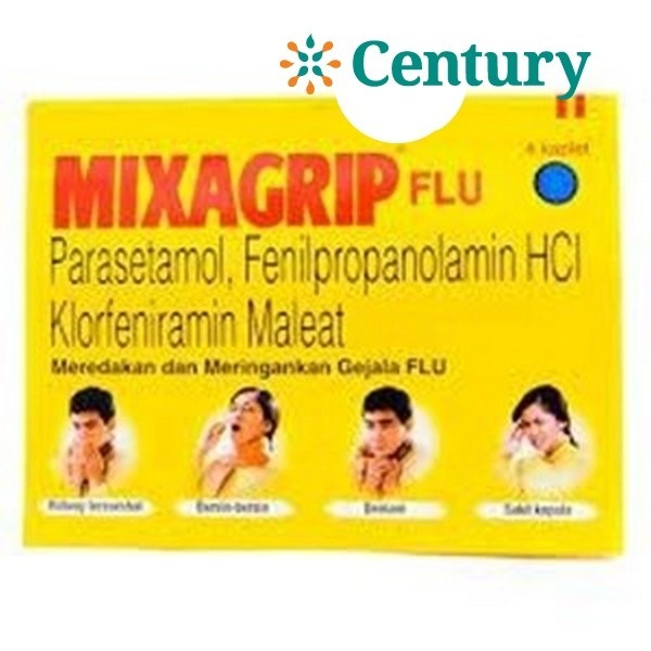 Jual MIXAGRIP 1 STRIP ISI 4 TABLET | Shopee Indonesia