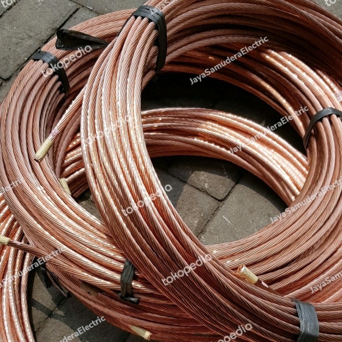 Jual Kabel Bc Tembaga / Grounding 240Mm / 240Mm (Per Meter) | Shopee ...
