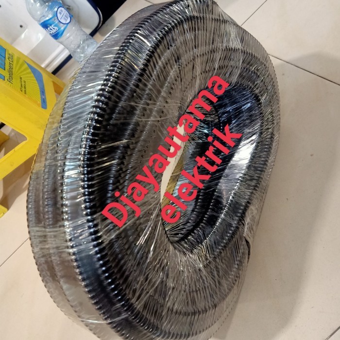 Jual Flexible Metal Conduit Ptn-26 Pvc 1" Inch 25Mm @50Mtr Pvc Coated ...