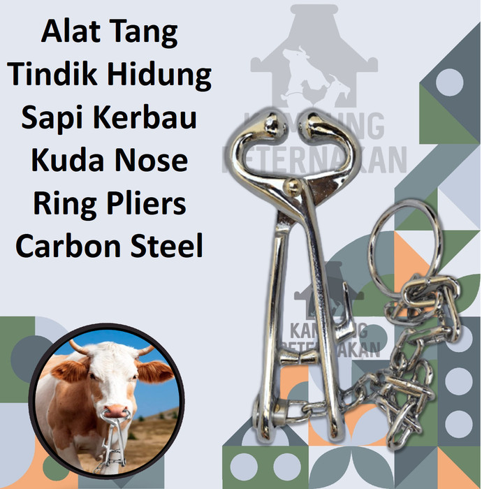 Jual Jual Alat Tang Tindik Hidung Sapi Kerbau Kuda Nose Ring Pliers ...