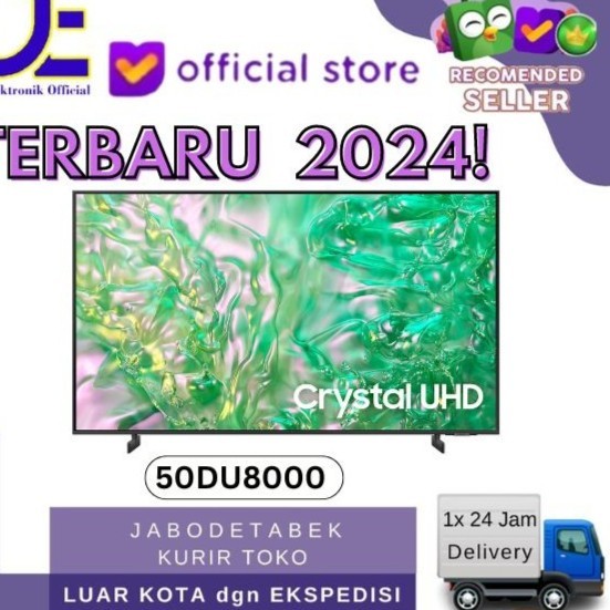 Jual SAMSUNG 50DU8000 SMART TV 50 INCH UHD 4K CRYSTAL NEW SERIES / 50CU8000 | Shopee Indonesia