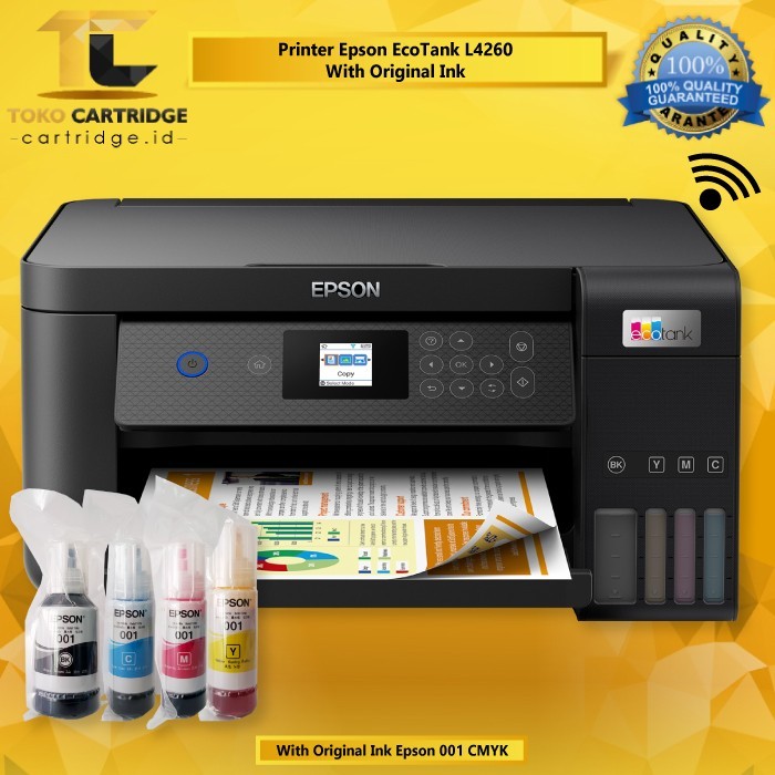 Jual Printer Epson EcoTank L4260 L 4260 A4 Wi-Fi Duplex All in One Ink ...