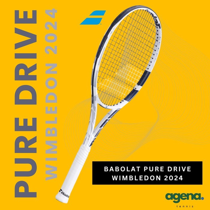 Jual Babolat Pure Drive Wimbledon 2024 Limited Edition Raket Tenis ...