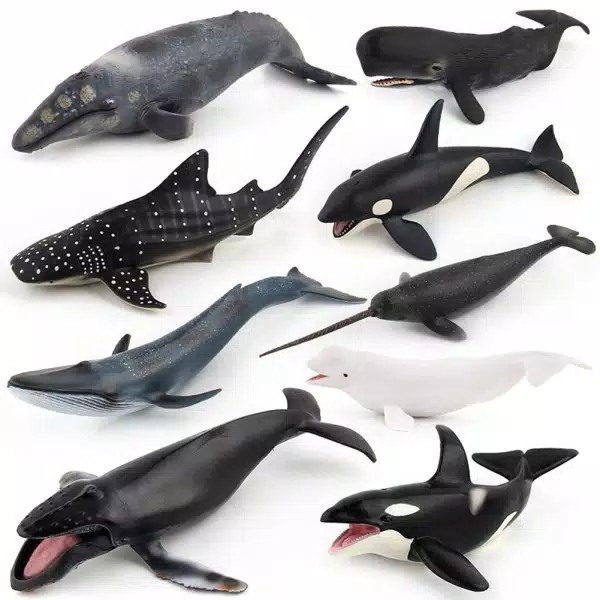Jual mainan ikan paus/ figure whale | Shopee Indonesia