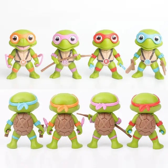 Jual Topper Kue Figure Kura Kura Ninja TMNT Teenage Mutant Ninja Turtle ...