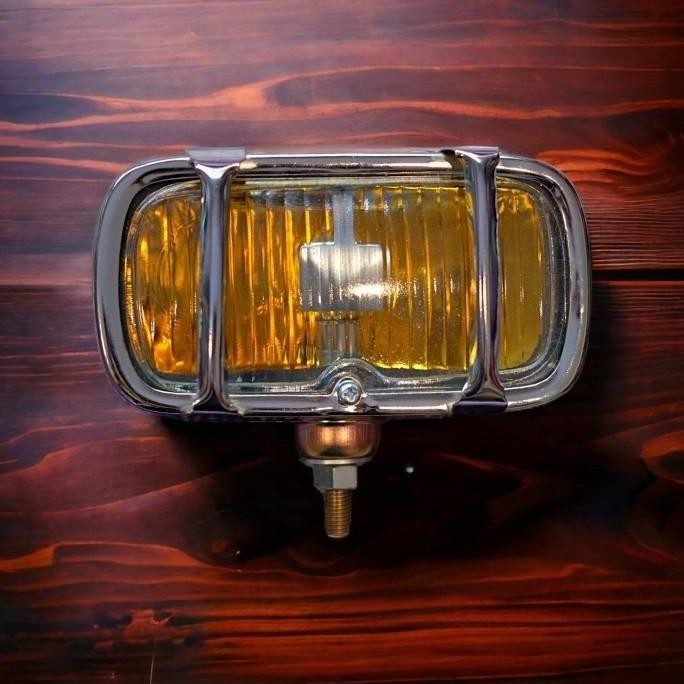 Jual Lampu Headlamp Foglamp Vintage Chopper Headlight Grill NOS ...