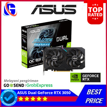 Jual HARGA DISC - ASUS Dual GeForce RTX 3050 OC Edition 8GB | Shopee ...