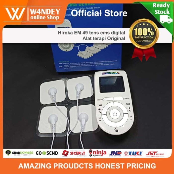 Jual Tens Ems Digital Alat Terapi Fisioterapi Stroke Hiroka Em 49 ...