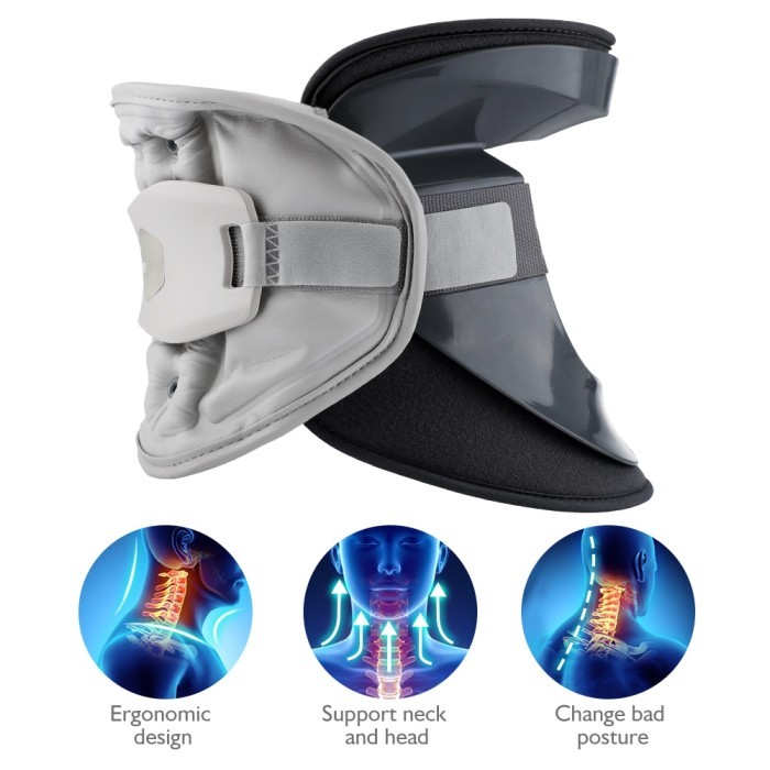 Jual Medical Neck Traction Device Inflatable Cervical Collar Correction ...