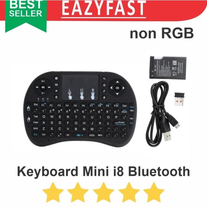 Jual Keyboard Mini Wireless Bluetooth Android Smart Tv Box Kodi Dvr ...