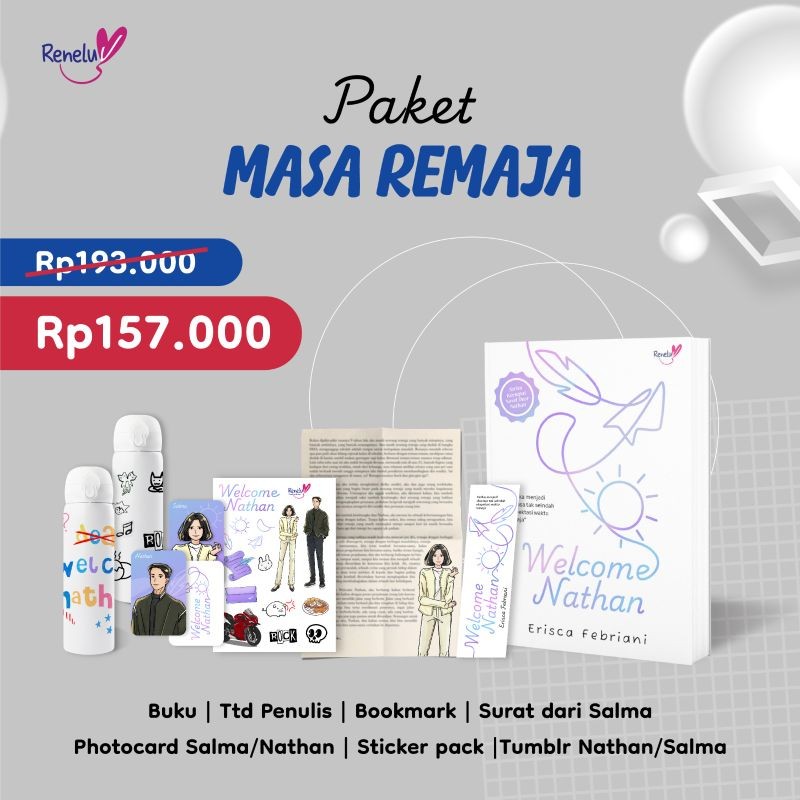 Jual WELCOME NATHAN - EDISI TANDA TANGAN ERISCA FEBRIANI | Shopee Indonesia