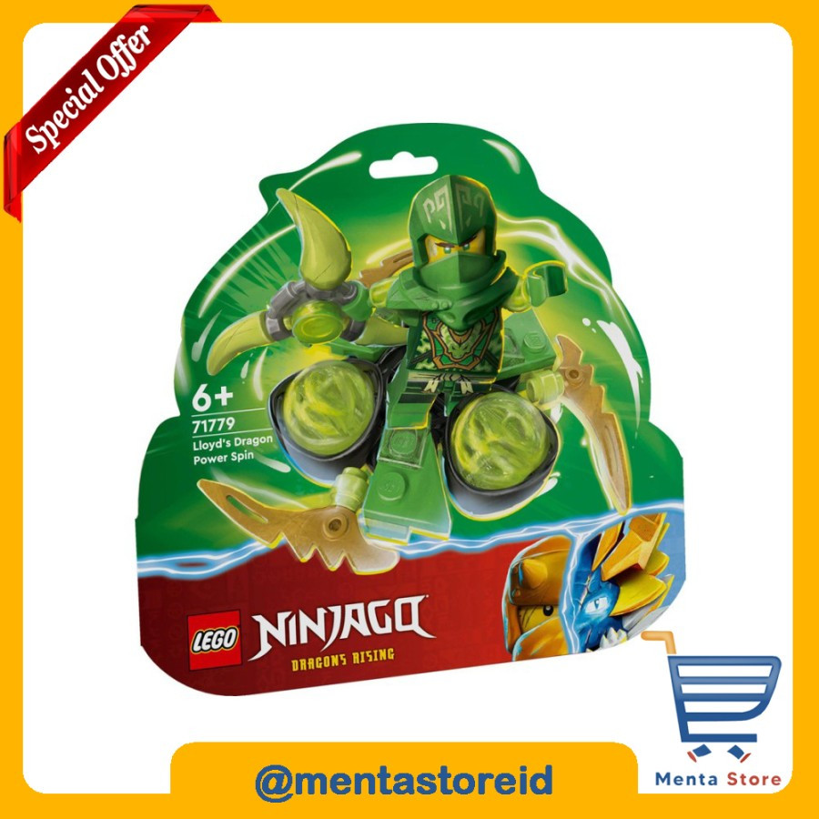 Jual LEGO Ninjago 71779 Lloyd's Dragon Power Spinjitzu Spin | Shopee Indonesia